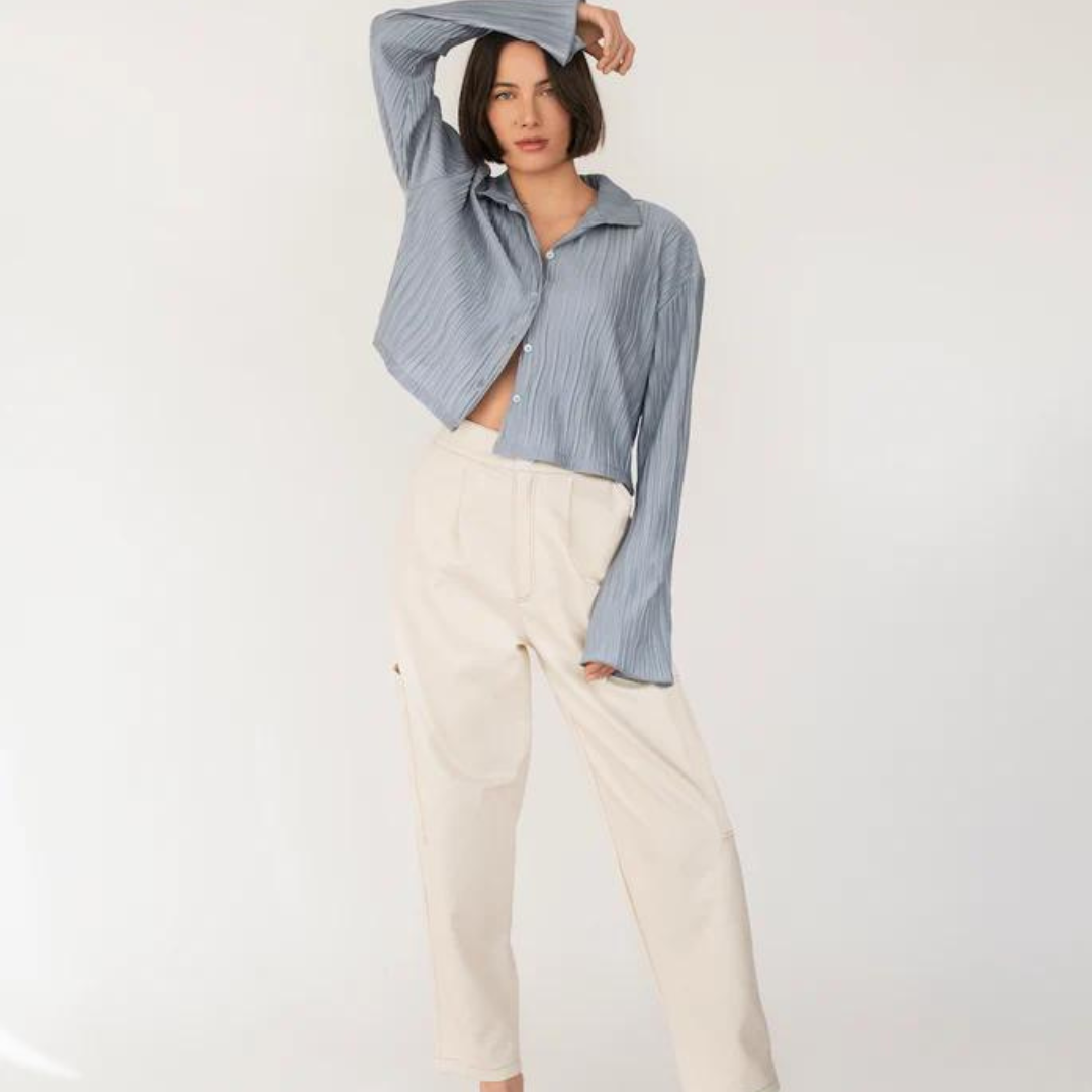 Soho Shirt – Linen & Fold